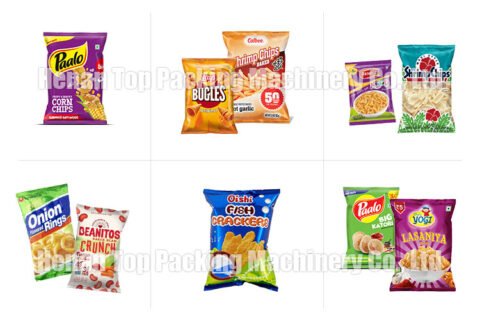 Automatic Snacks Packing Machine For Food Pouch Packaging